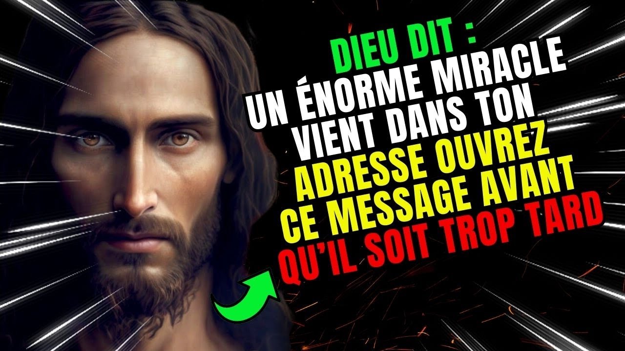 🌈UN ÉNORME MIRACLE VIENT VERS VOUS! MESSAGE DES ANGES 💌 MESSAGE DE DIEU ...