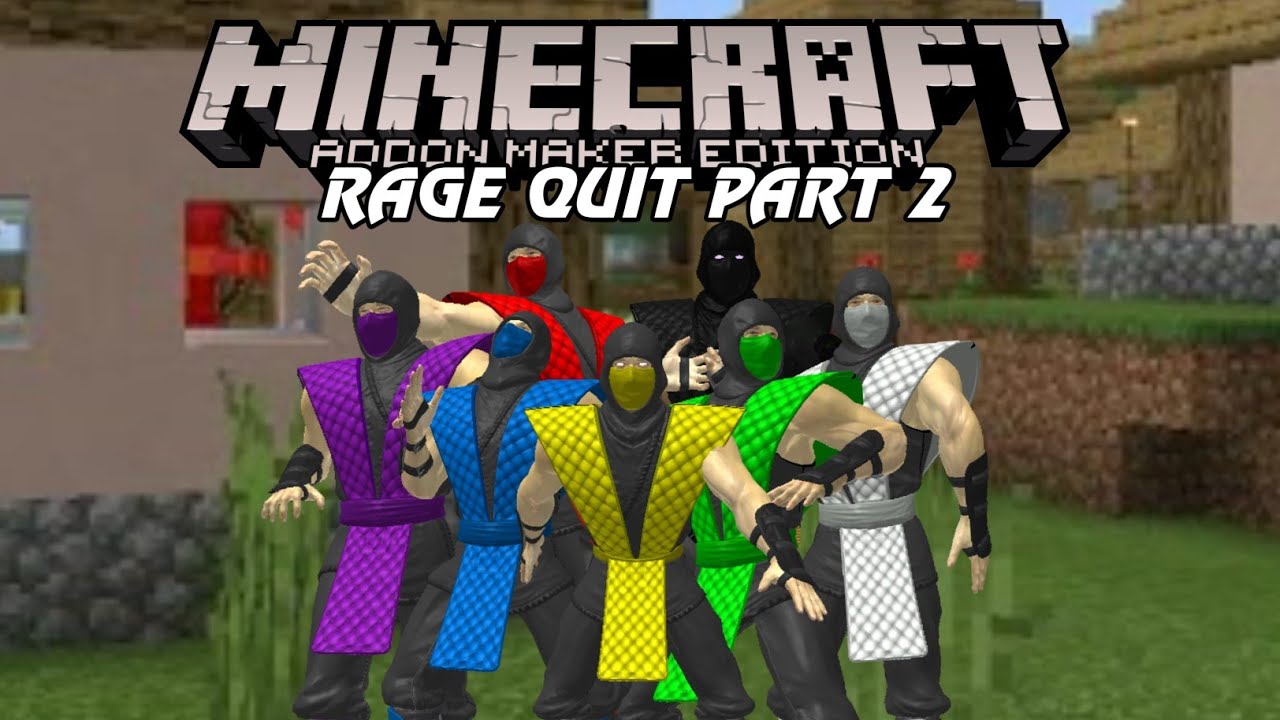 Minecraft RAGE QUIT PART 2 - YouTube