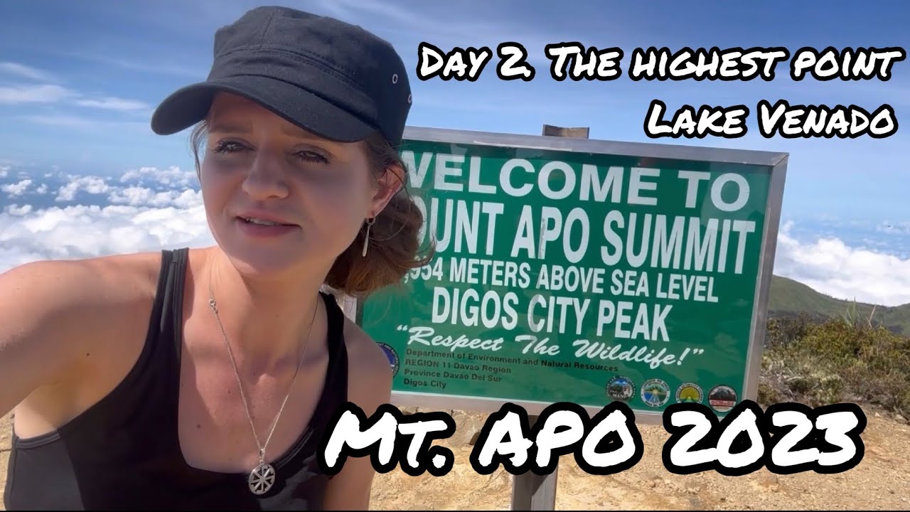Mt. APO 2023. Day 2. The highest point. Lake Venado. The Philippines ...