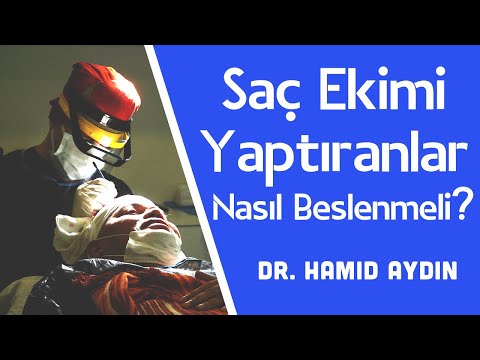 Saç Ekimi Operasyonu Sonrası Beslenme Nasıl Olmalı? Dr. Hamid AYDIN