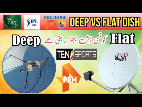 Deep vs Flat Dish Anteena | Kon sa Best Ha - YouTube
