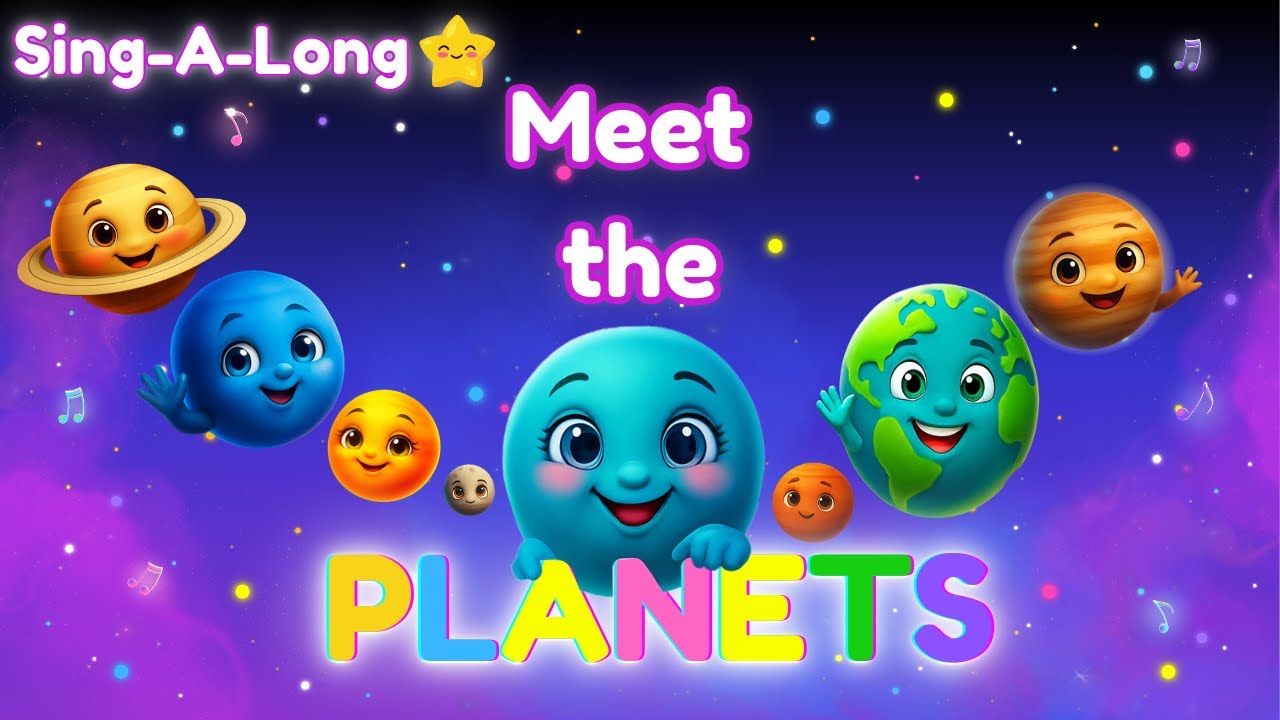 Meet the Planets: Planets in our Solar System 🪐 Sing Along | Kids Songs ...