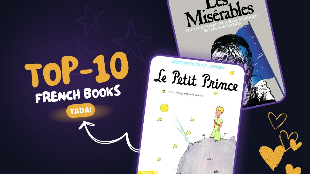 DISCOVER the TOP 10 Masterpieces of FRENCH LITERATURE - YouTube