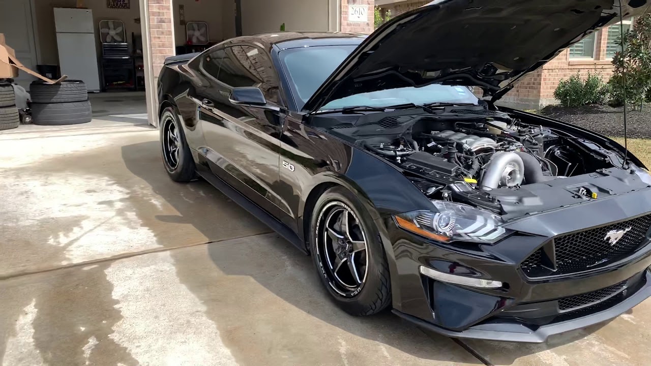 2018 Mustang with VMS Racing wheels - YouTube