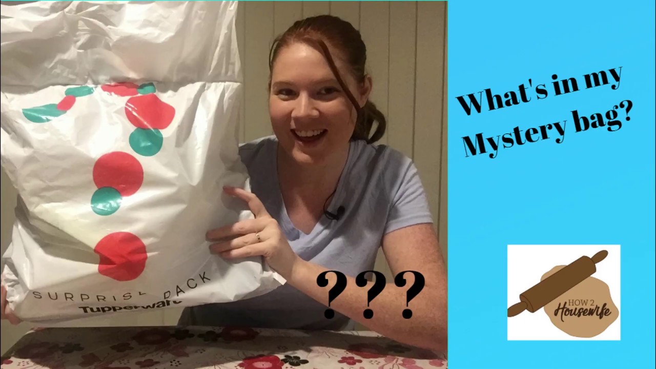 Tupperware | What's in my mystery bag? - YouTube