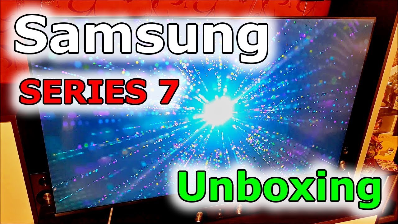 55'' UHD Smart TV Samsung Series 7 model UE55MU7042 4K unboxing cz ...