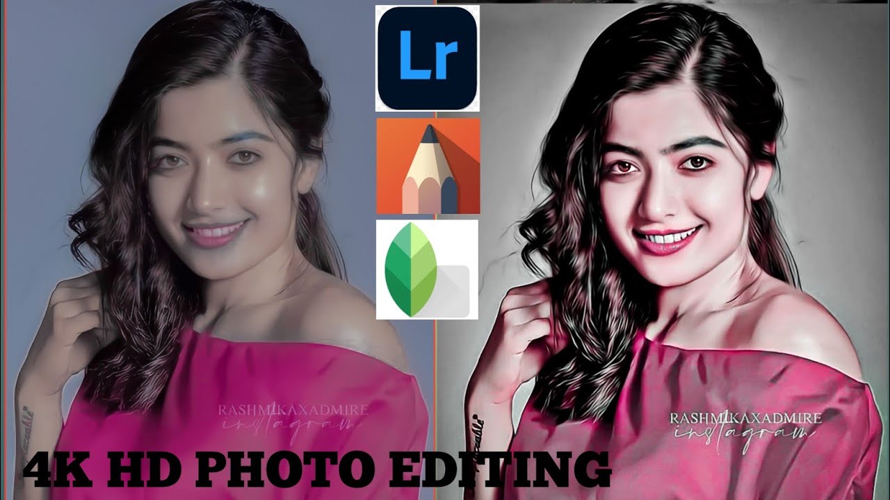 4k photo editing new tutorial| Lightroom photo editing| snepseed photo ...
