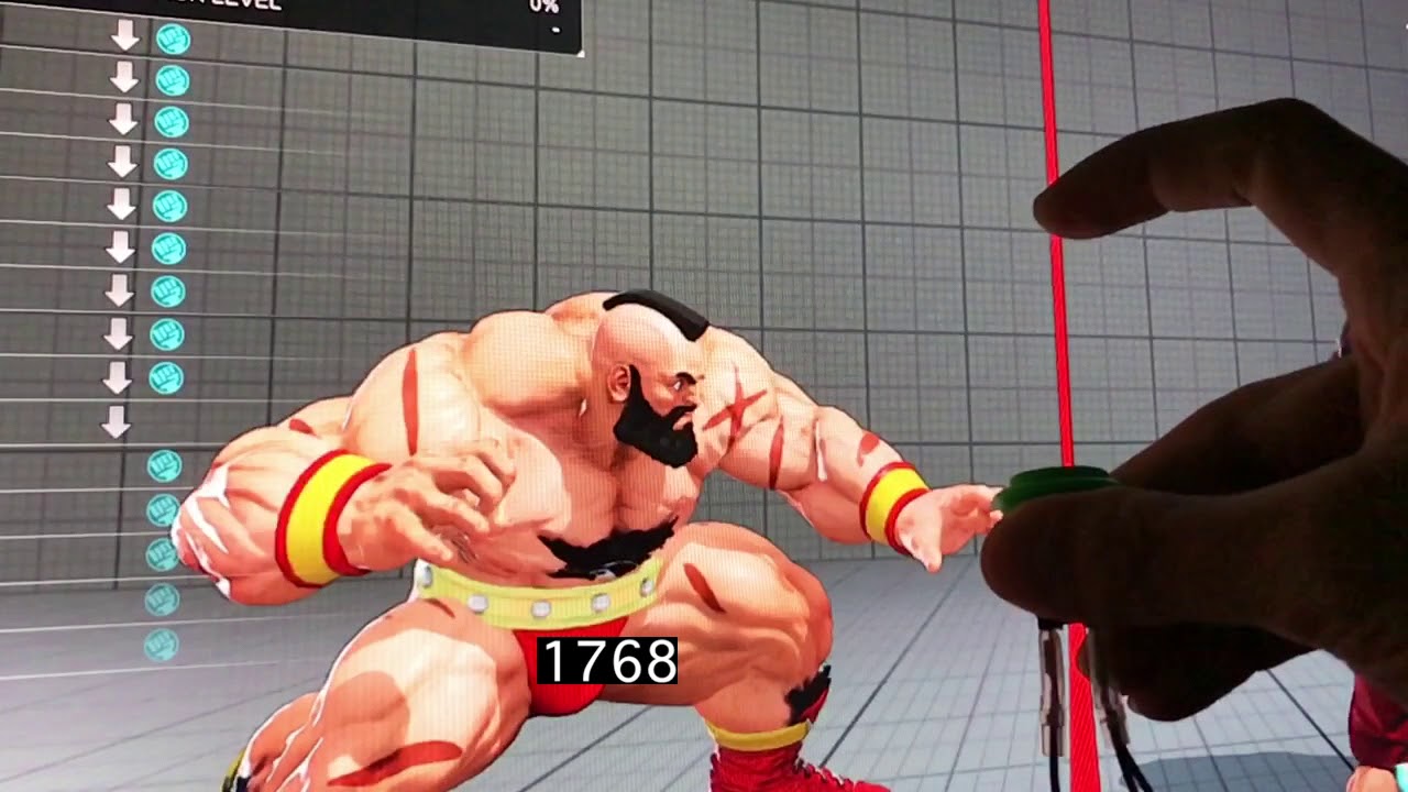 SFV input lag with PS360+ - YouTube