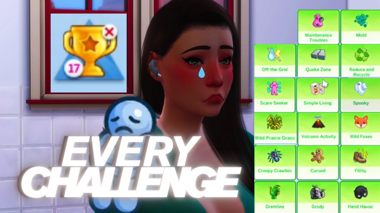 Can *I* survive the 'Every Lot Challenge' Challenge in The Sims 4 ...
