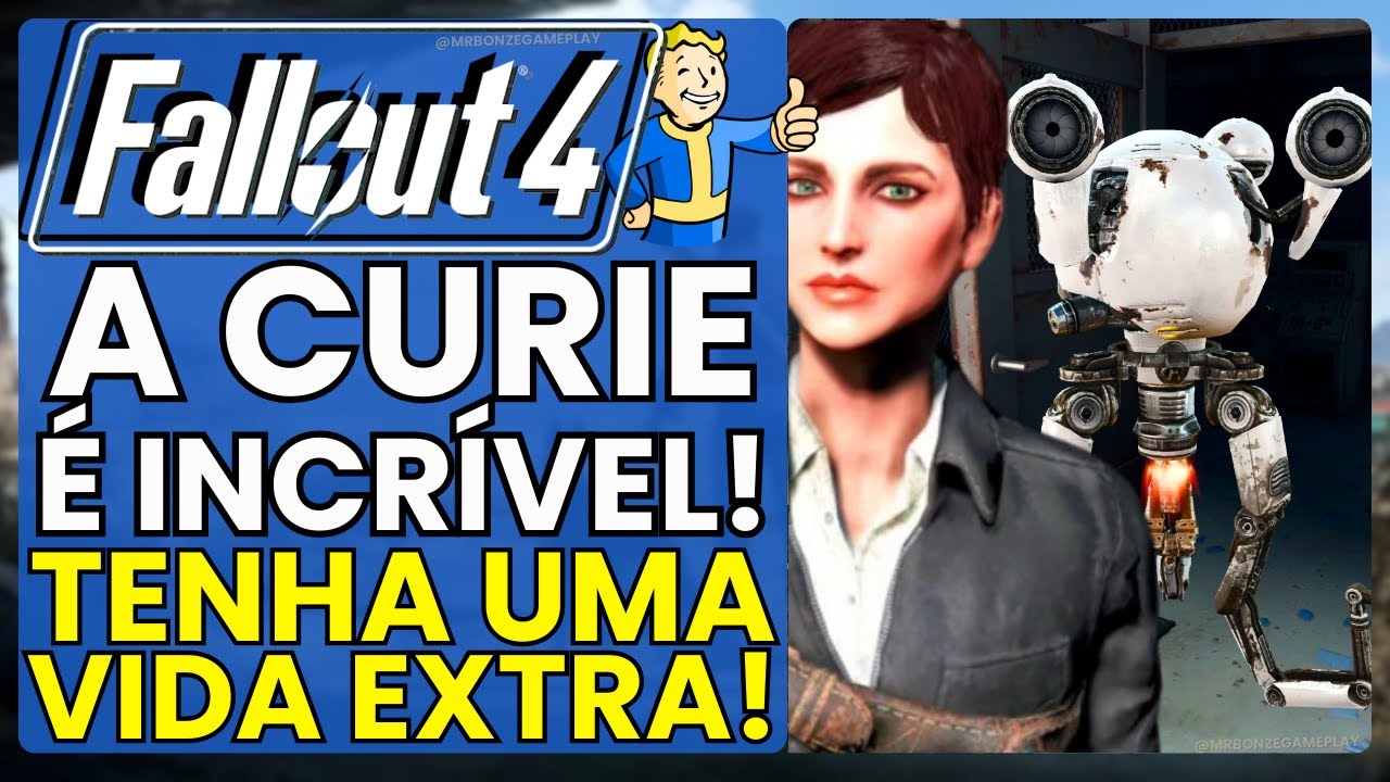 GUIA COMPLETO da CURIE no Jogo Fallout 4 (História, Afinidade, Corpo ...