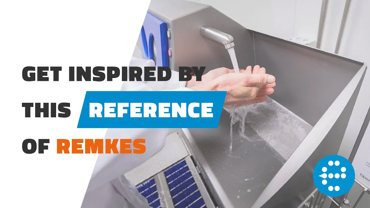 Dolav washer, hose reel & hygiene entrance at Remkes | Elpress - YouTube