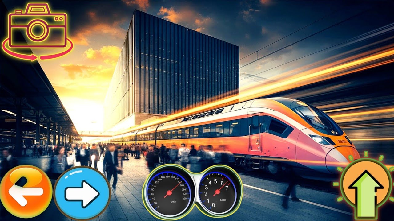 Indian Ultimate Train Driving Simulator🚂🚂 - City Train Drive For Speed - Android Gameplay📱 - YouTube