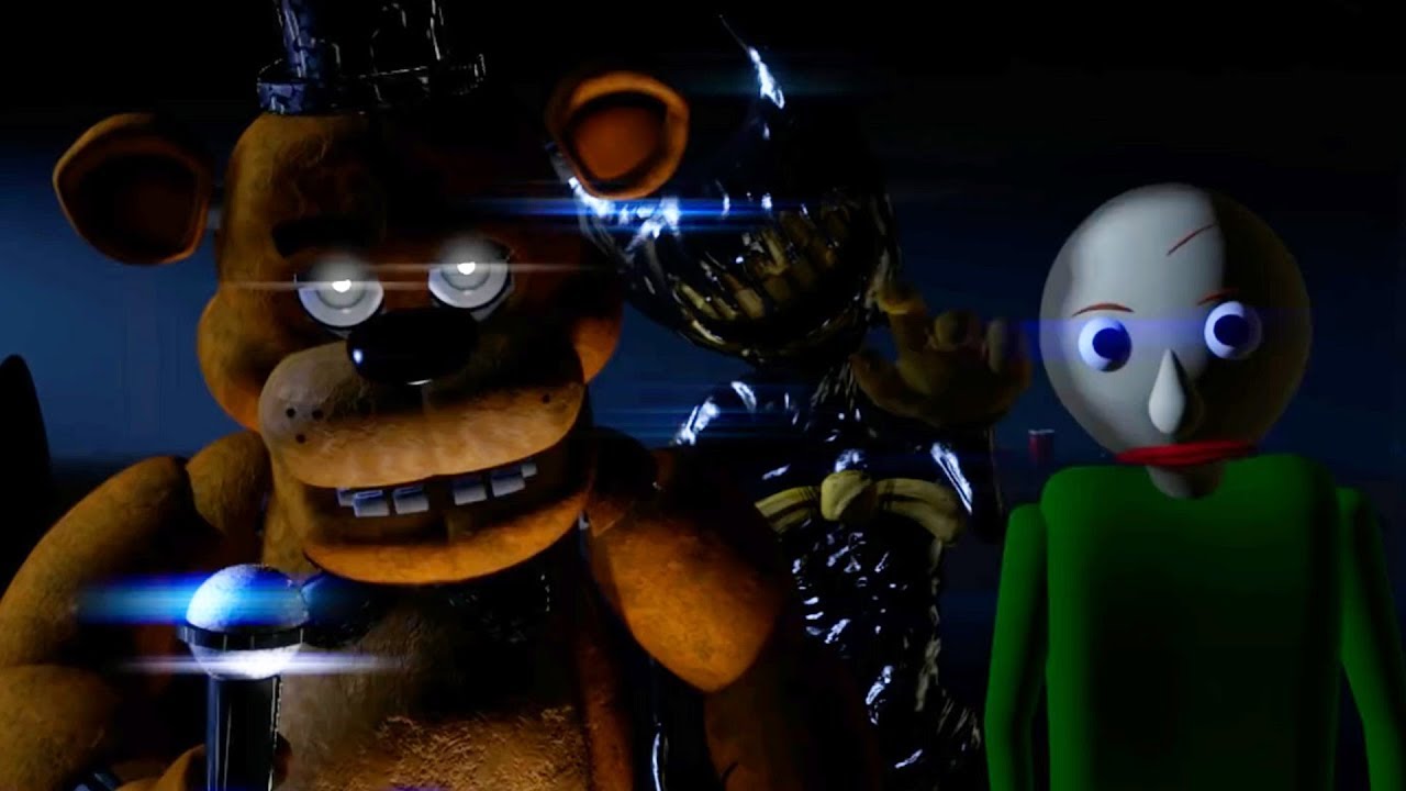 Horror Games In a Nutshell Animation (FNAF/BATIM/BALDI) - YouTube