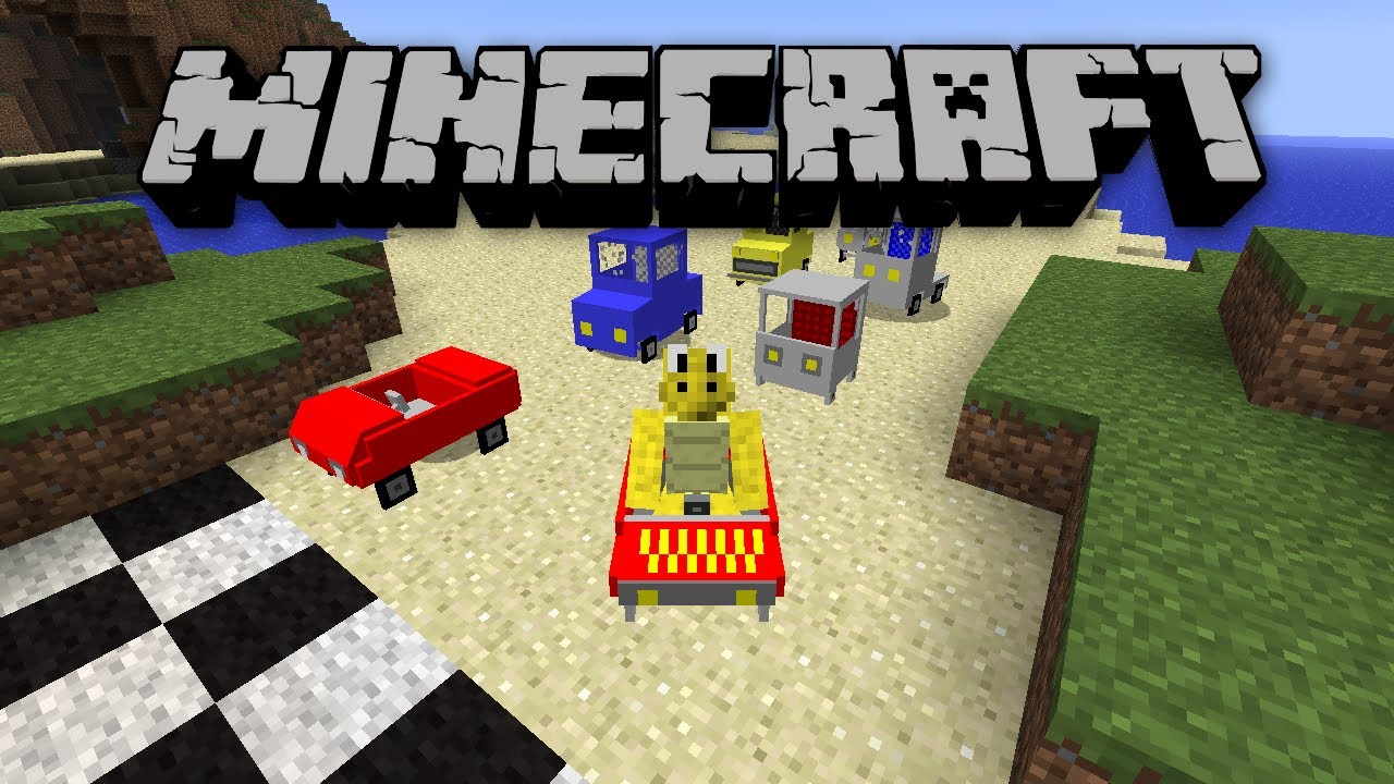 Minecraft CARS AND DRIVES - YouTube