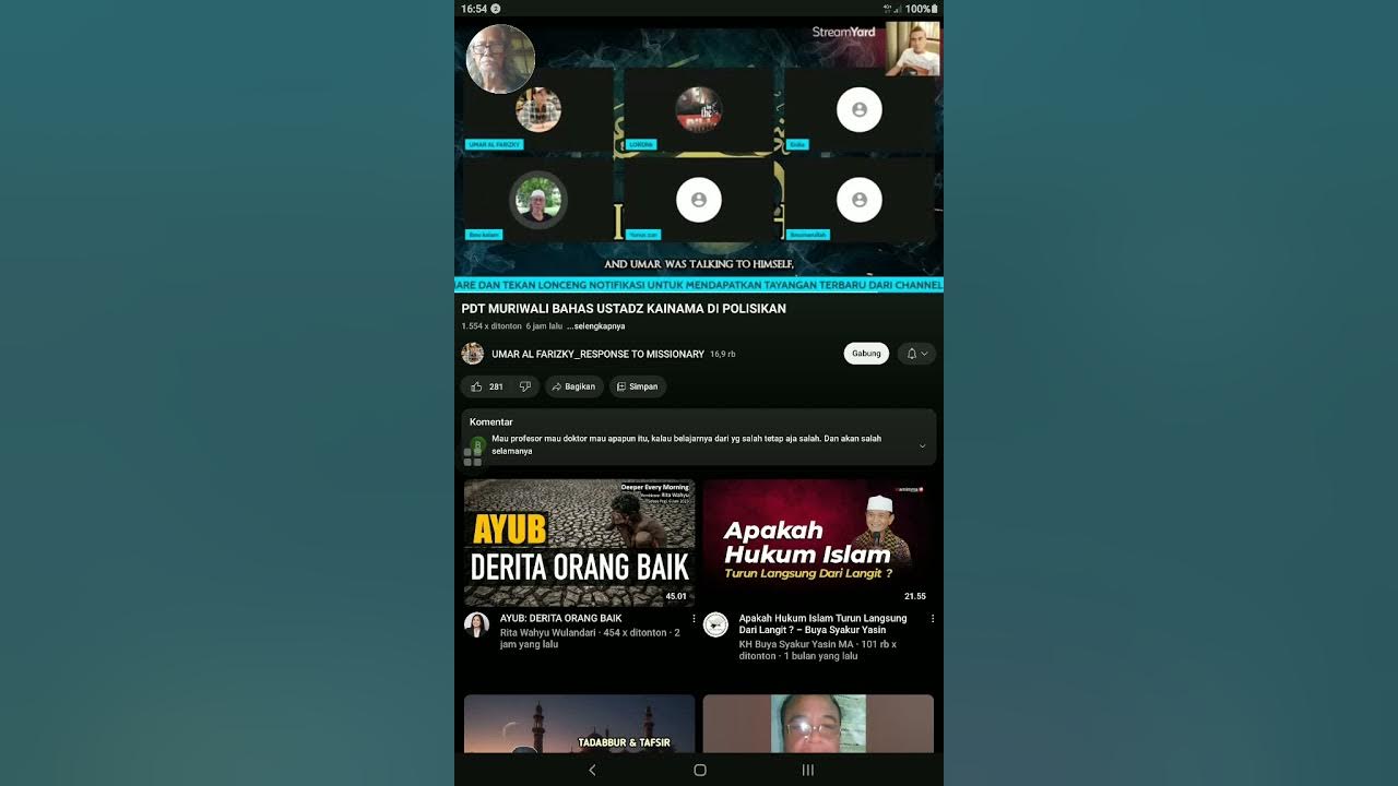 Ibnu kalam vs Valen alias Umar Al Farizky - YouTube