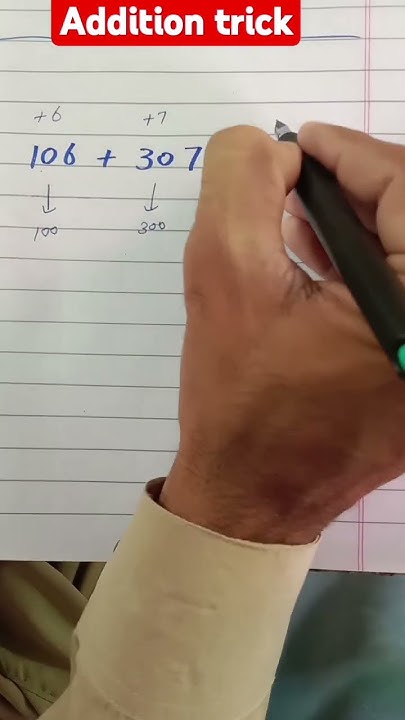 addition trick - YouTube