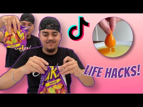 Trying Tik Tok Life Hacks!!! - YouTube
