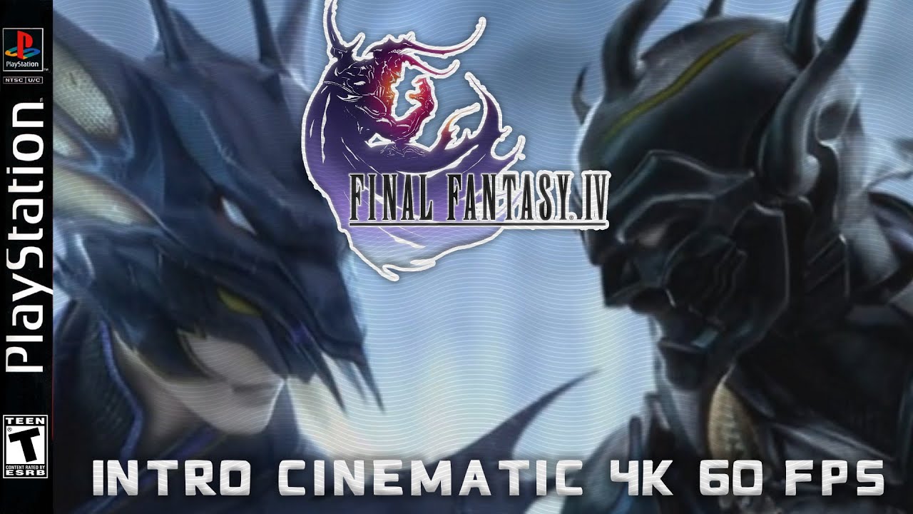 Final Fantasy IV: Intro Cutscene 4K 60fps - YouTube