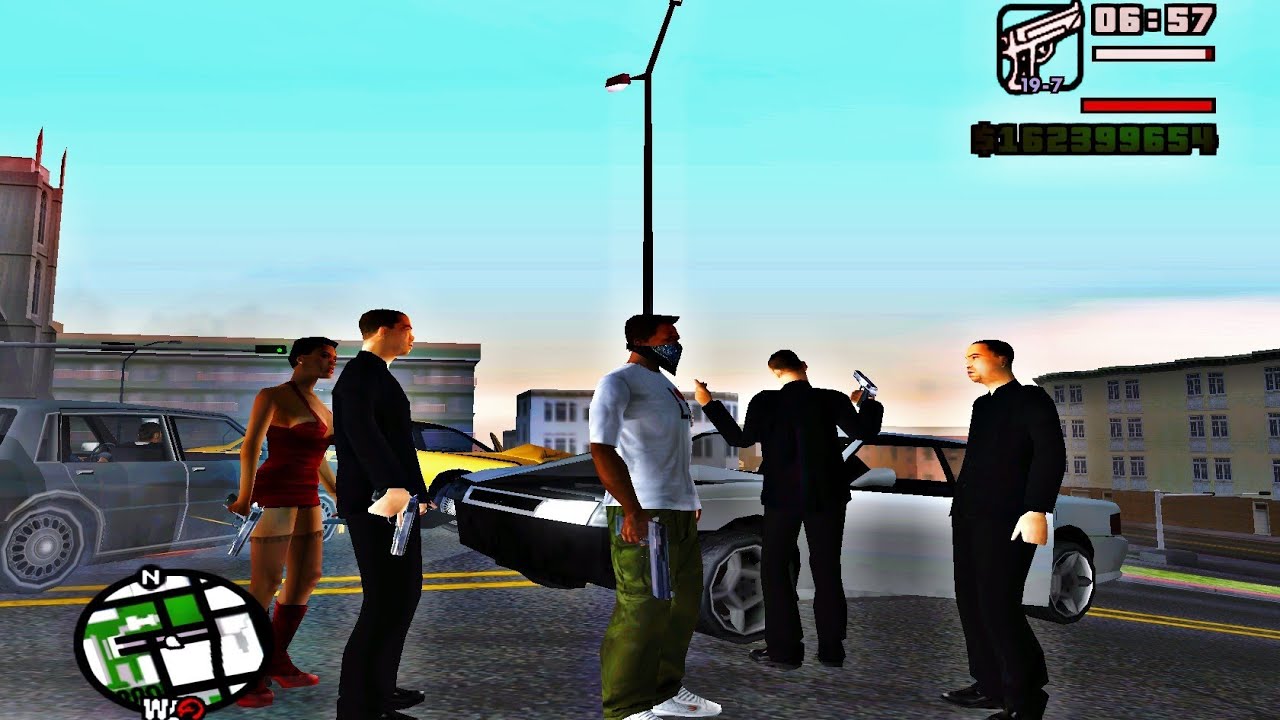CJ💥GANG F*ck Rivals - GTA SAN ANDREAS Killer Bodyguards | #gaming # ...