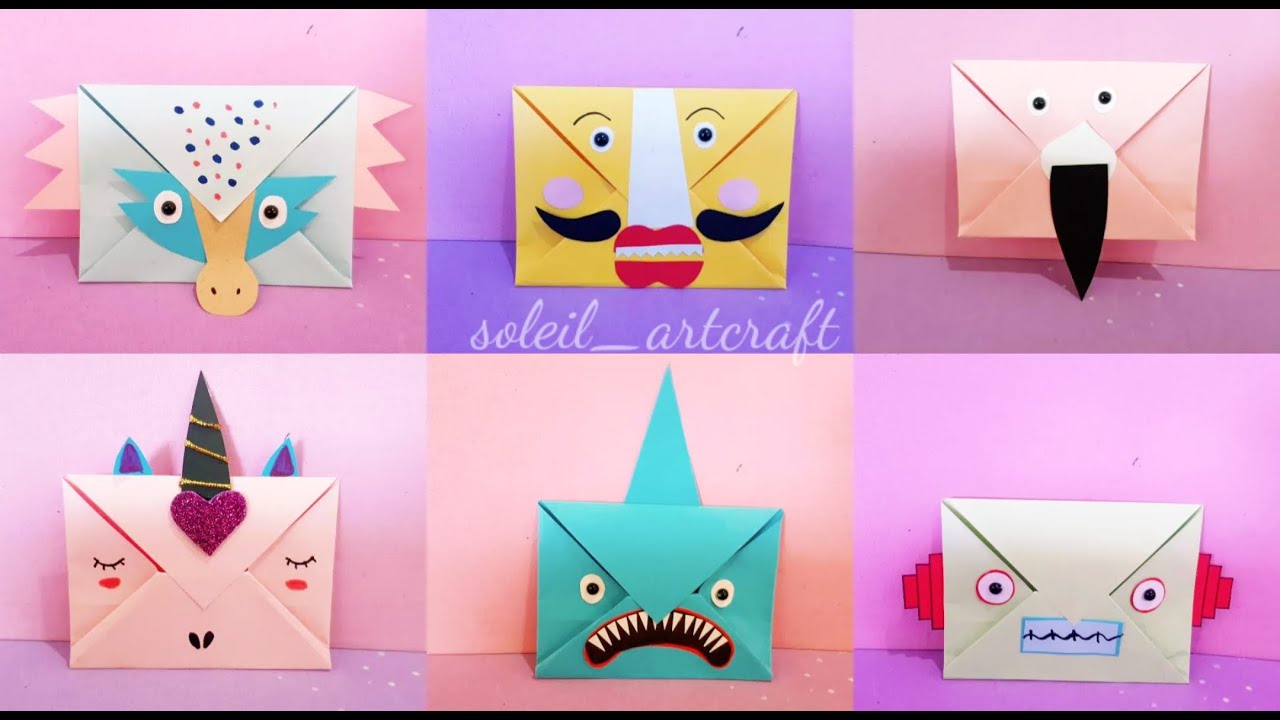 CARA MEMBUAT AMPLOP LEBARAN UNIK DAN LUCU/TUTORIAL ANGPAO LEBARAN ...