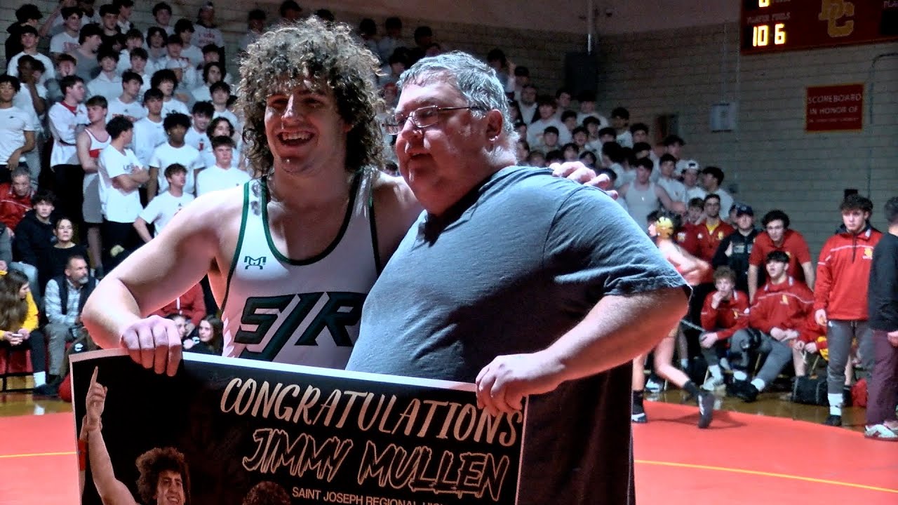 Jimmy Mullen Gets 100th Career Win! | St. Joe's Mont. vs. Bergen ...
