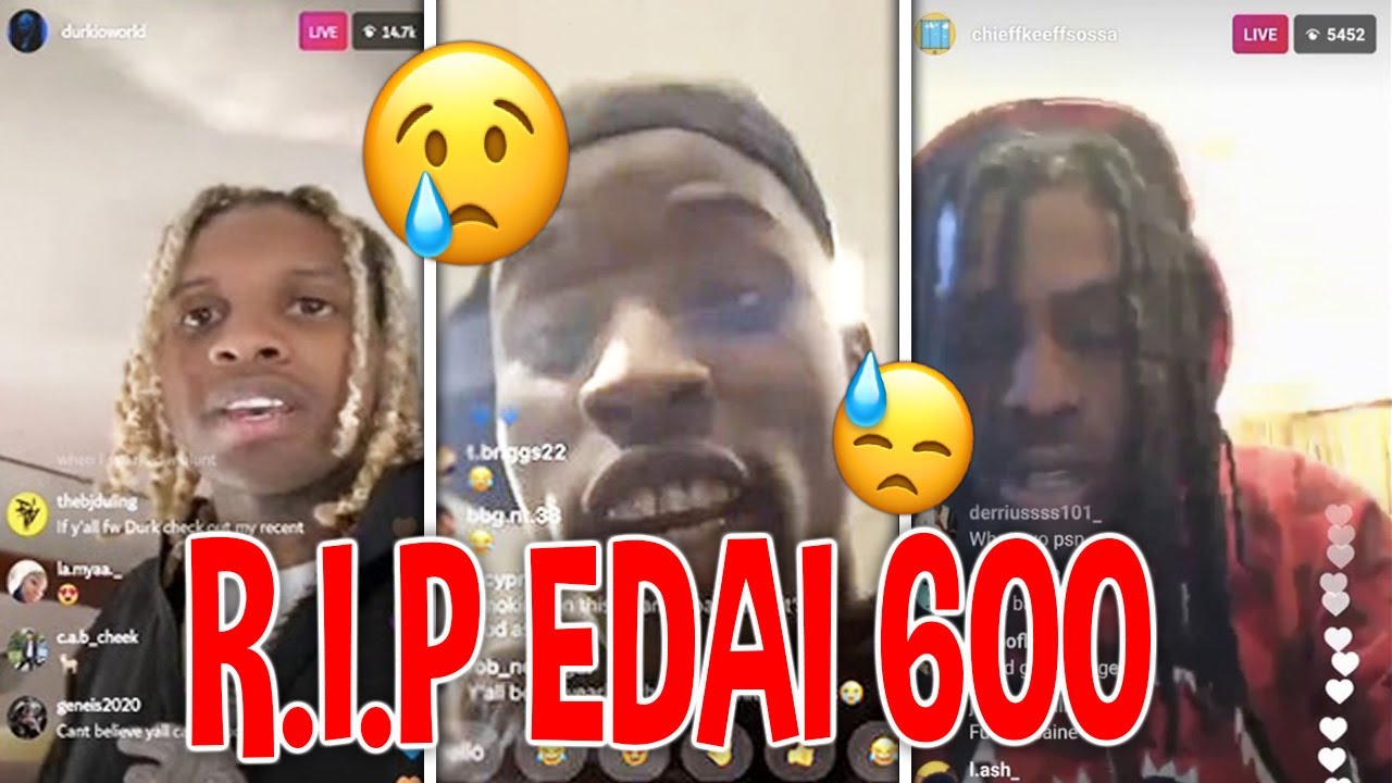 Celebrities React To EDAI 600 Passing Away *SAD REACTION* - YouTube