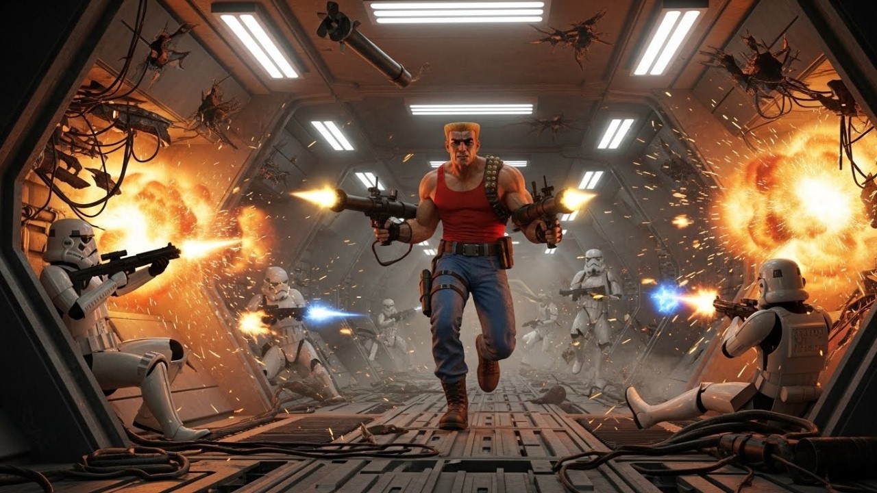 What If Duke Nukem Consumed Star Wars Galaxy? - YouTube