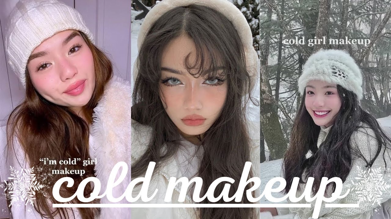 How to make aesthetic Cold makeup 💄look | TikTok compilation - YouTube