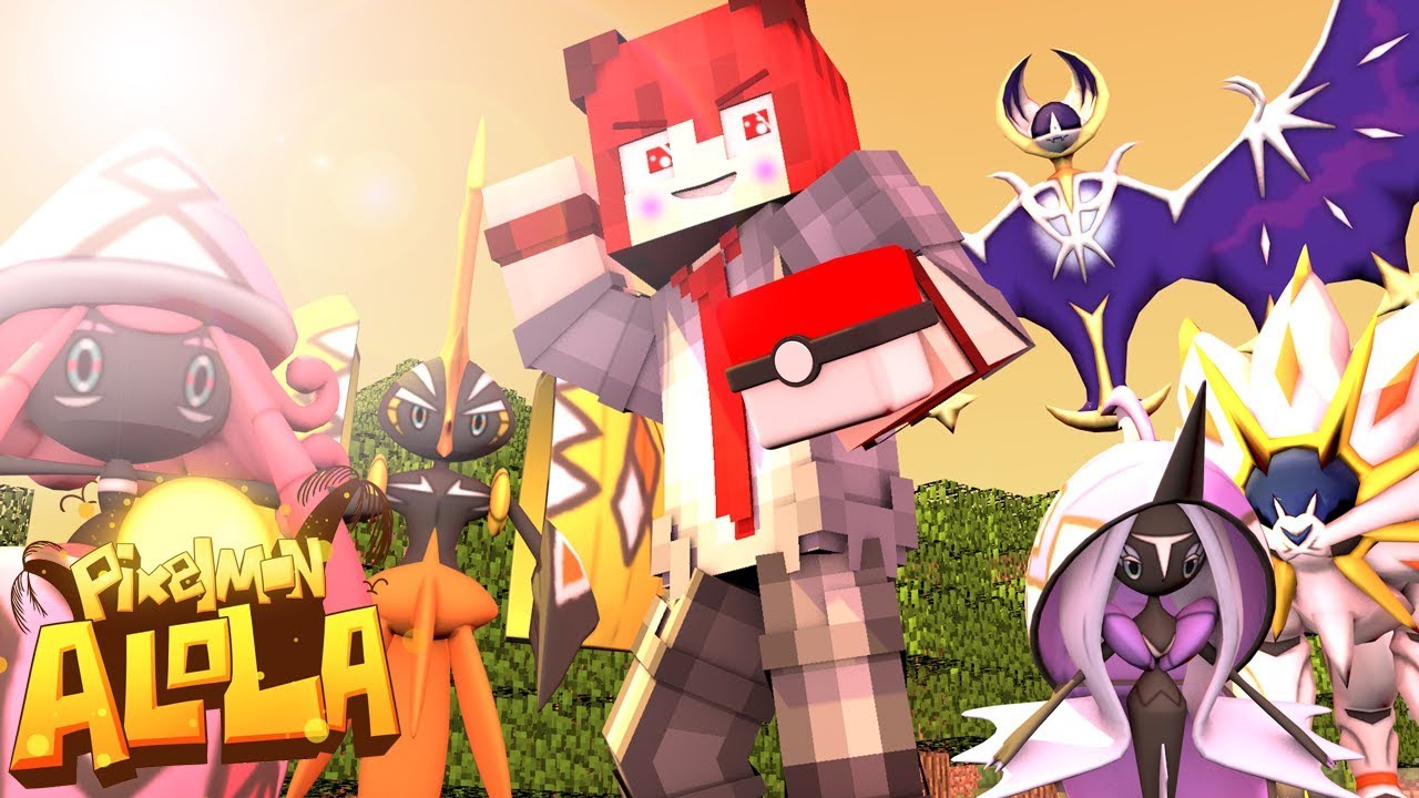 Minecraft Pixelmon Alola สายฟาร์มก็อยู่ได้ - YouTube