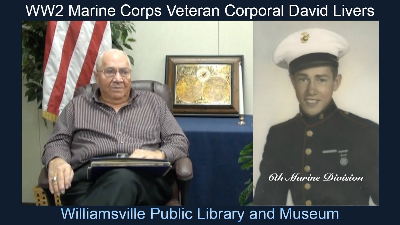 WWII Marine Corps Veteran David Livers Interview - YouTube