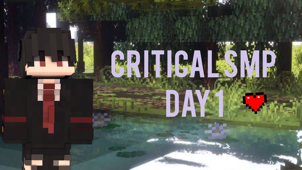 Surviving My First Day In Critical SMP!!! Critical SMP S1E1 - YouTube