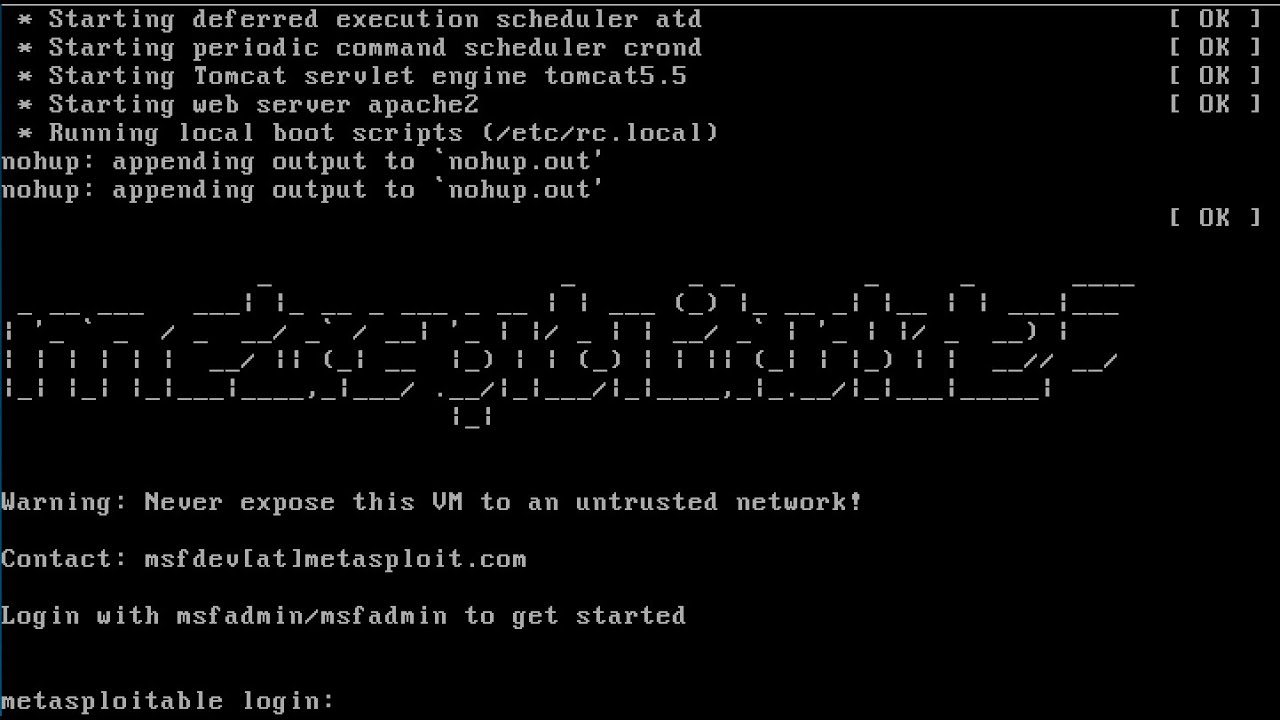 Metasploitable Linux Download & Install On VMware Workstation - YouTube