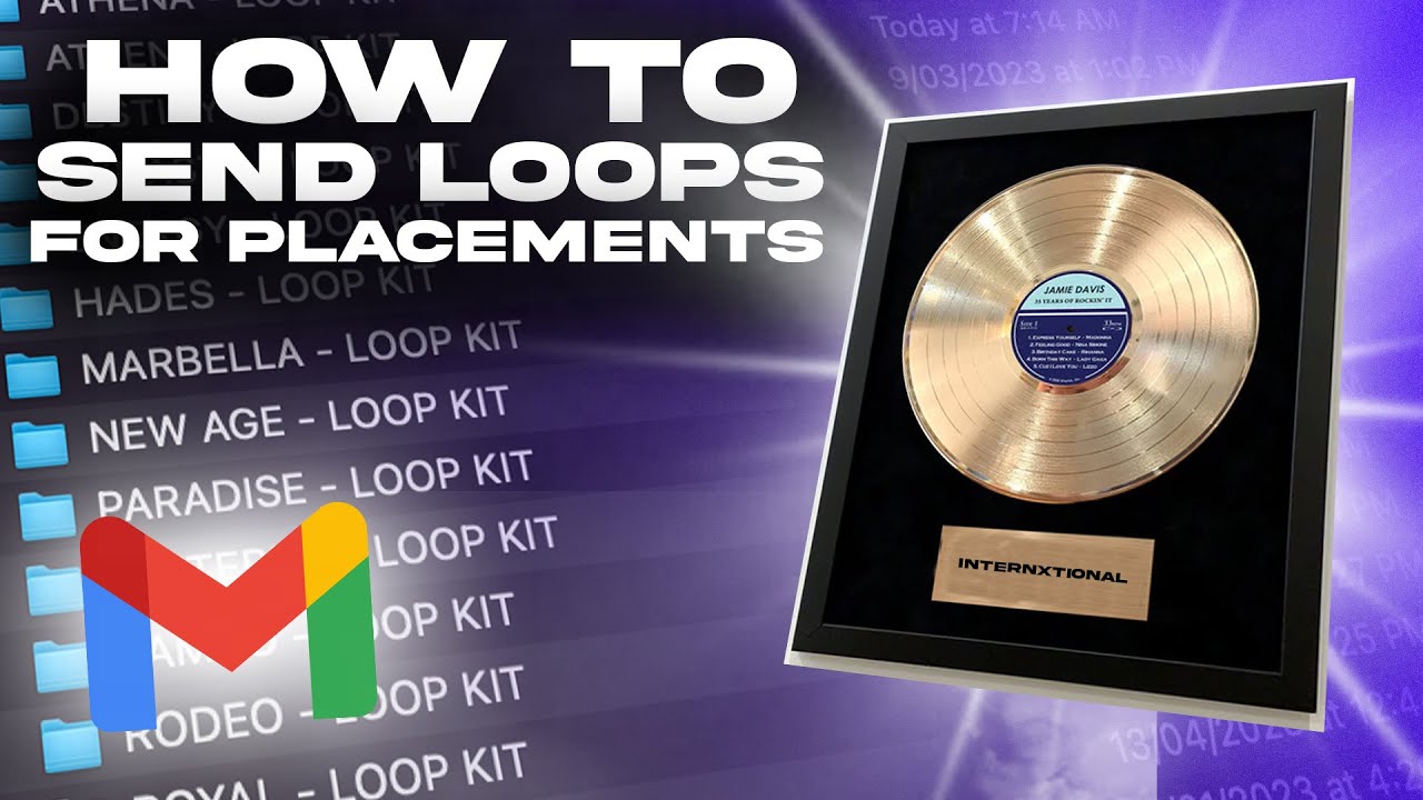 How To SEND Loops/Samples For Collabs & Placements - YouTube