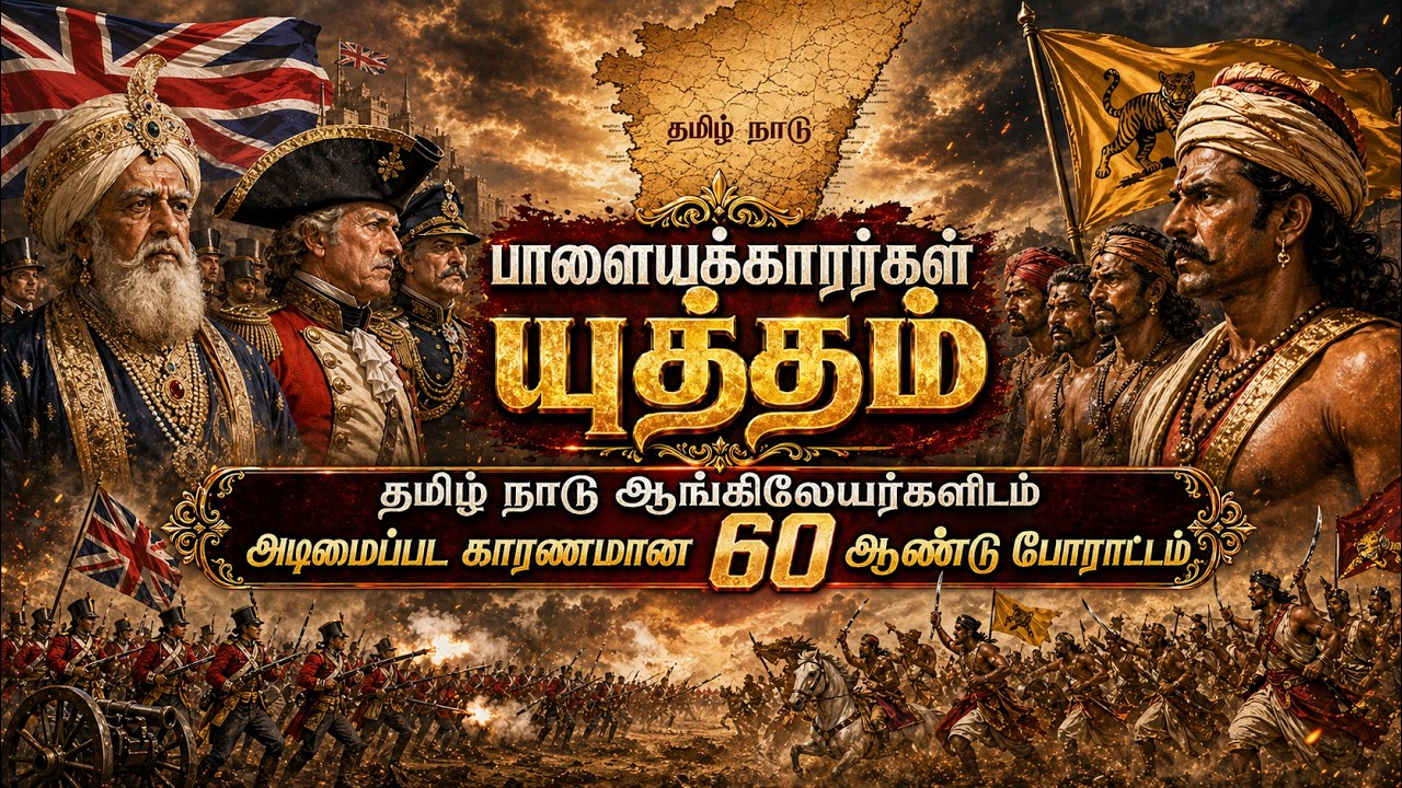 பாளையக்காரர் யுத்தம் - ஆங்கிலேயர்கள் தமிழ் நாட்டில் நடத்திய 60 ஆண்டு ...