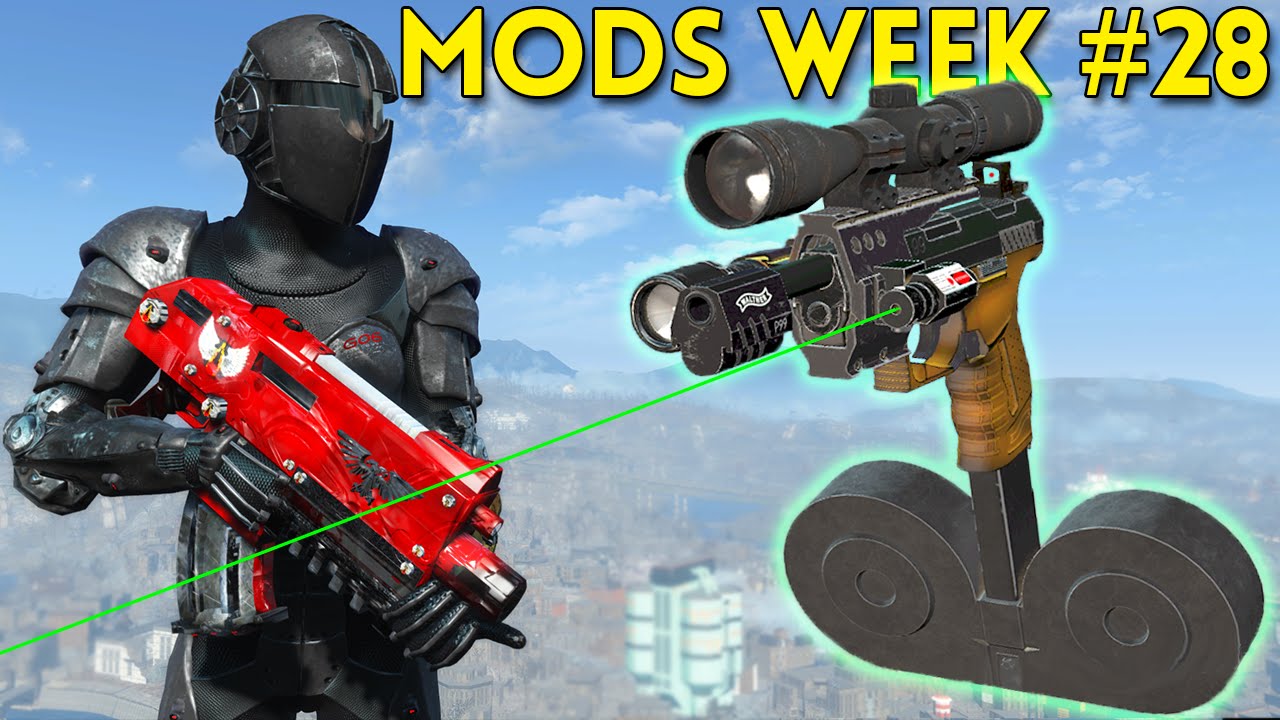 Fallout 4 TOP 5 MODS Week #28 - ASSAULT SUIT, P99, CHINESE ASSAULT ...