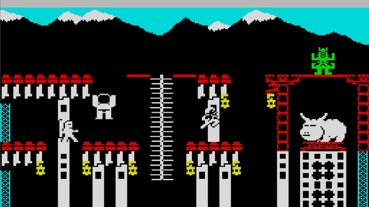 ZX Spectrum - Bruce Lee gameplay - YouTube