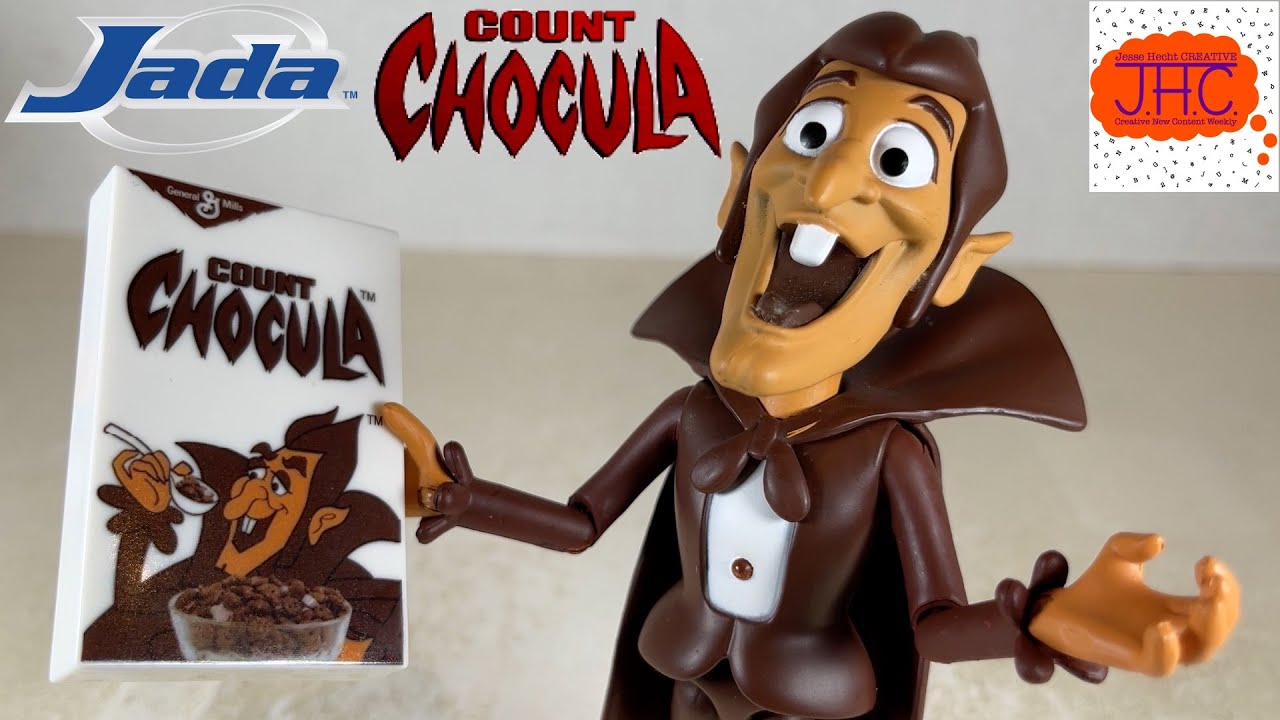 WORST EVER? General Mills Count Chocula Jada Toys Action Figure Review ...