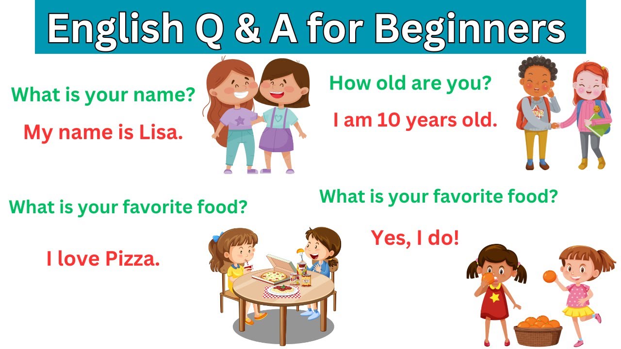 Daily Use English Question & Answers for beginners | Speak English ...