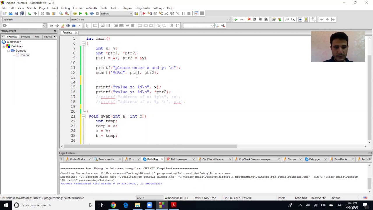 C Programming Pointers لغة C Youtube 4170