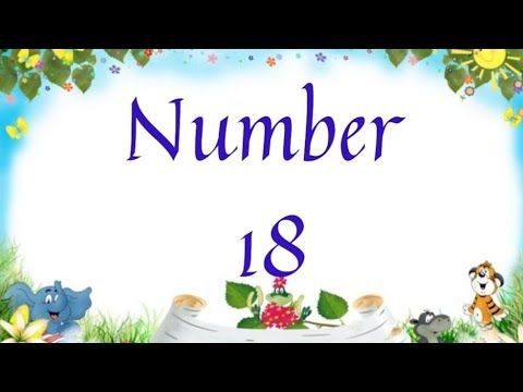 Number 18 || Counting || Recognition || Kindergarten || - YouTube