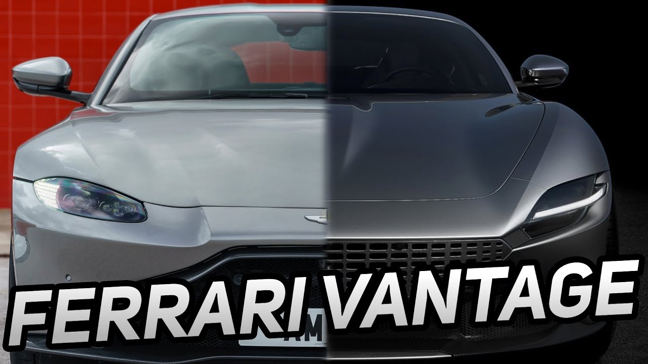Ferrari Roma vs Aston Martin Vantage Design Comparison and Exhaust ...