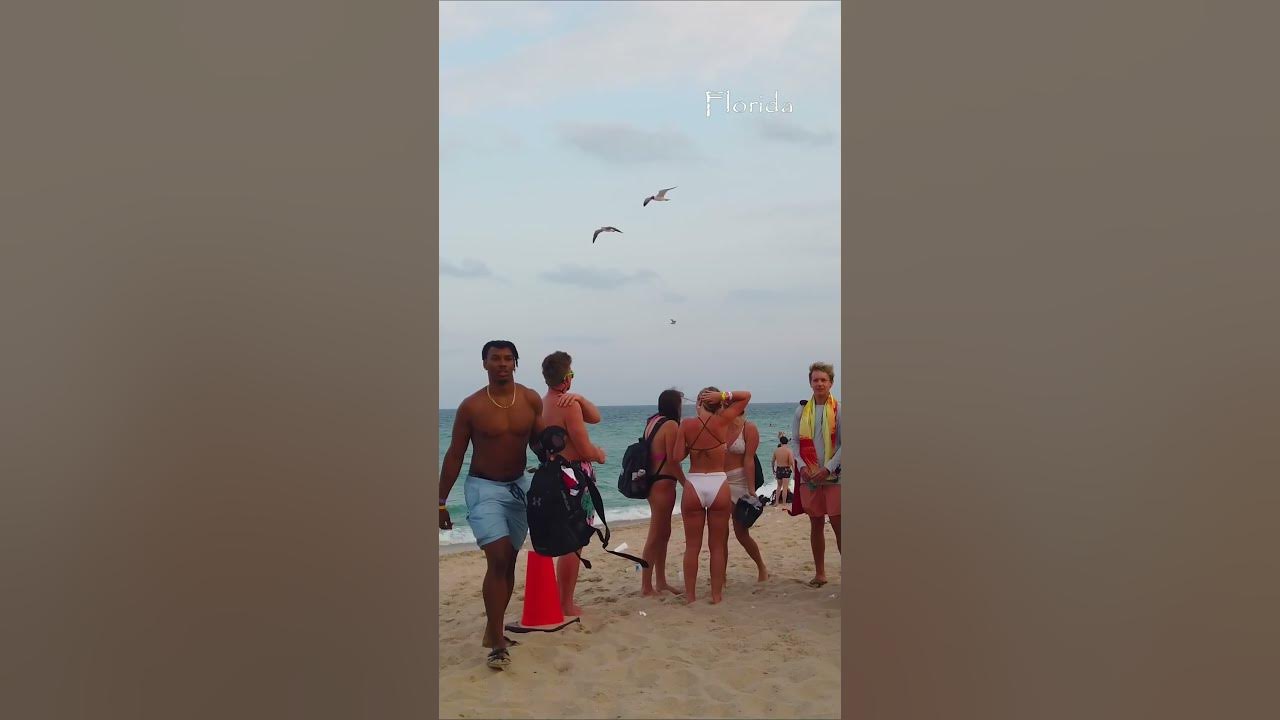 Fort Lauderdale Beach🌴 A Spring Break Story🤍 - YouTube