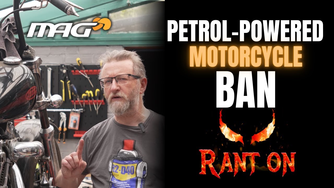 RANT ON! Petrol-Powered Motorcycle Ban - YouTube