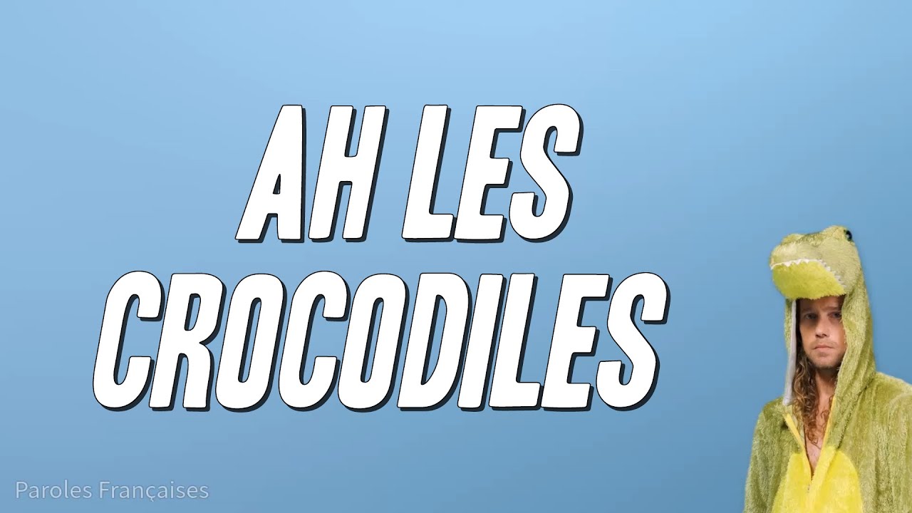 Julien Doré - Ah les crocodiles (Paroles) - YouTube