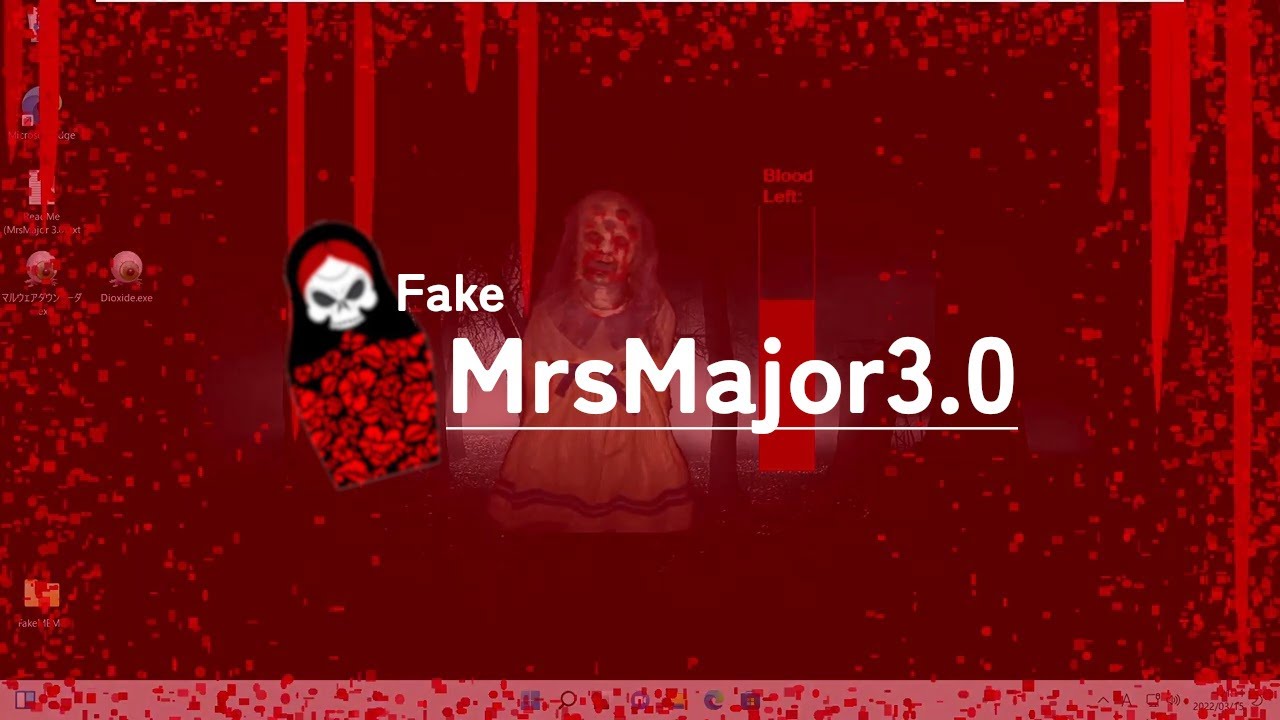 MrsMajor3 0をほとんど完全に再現してみた。FakeMrsMajor3.0.exe【自作ウイルス】【MrsMajor ...