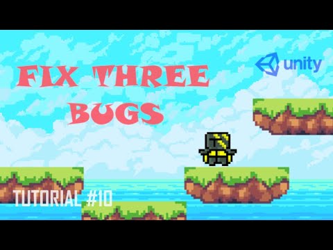 FIX THREE BUGS I Jump And Run Tutorial #10 - YouTube