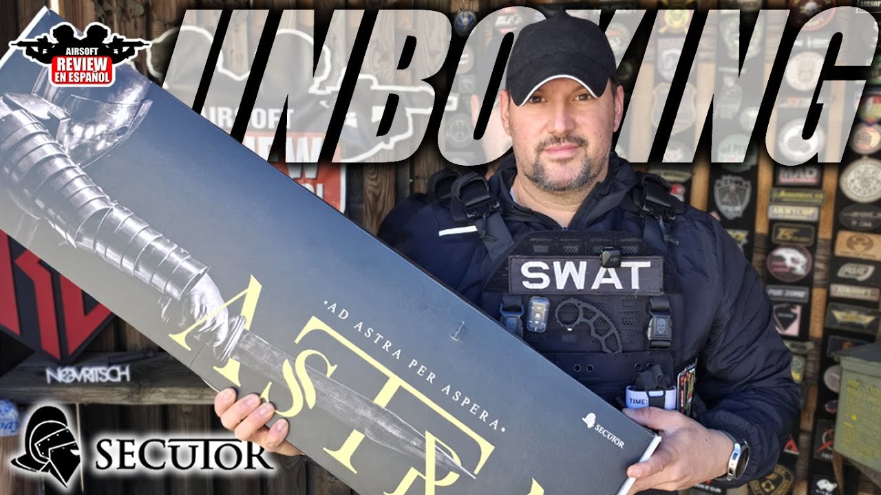 UNBOXING Nueva ASTRA Coyote IV de SECUTOR | Airsoft Review en Español - YouTube