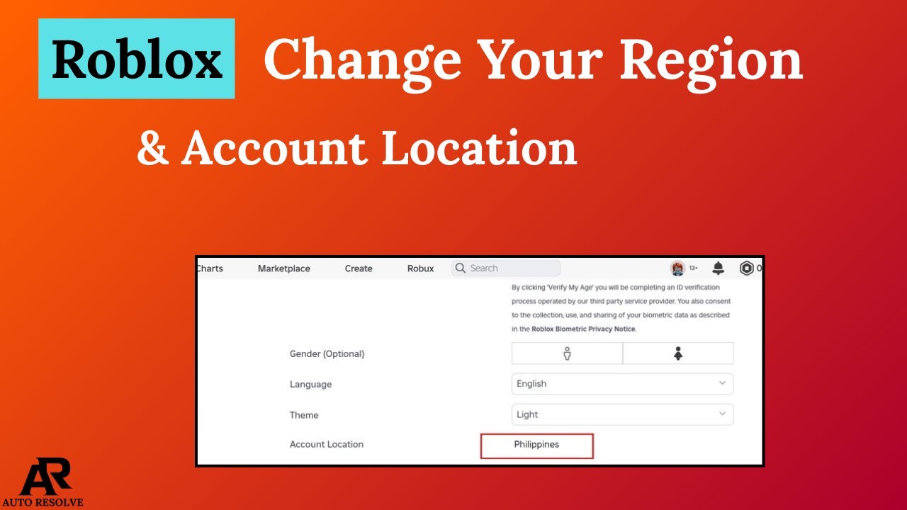 How To Change Your Roblox Region & Account Location In 2026 – Full ...