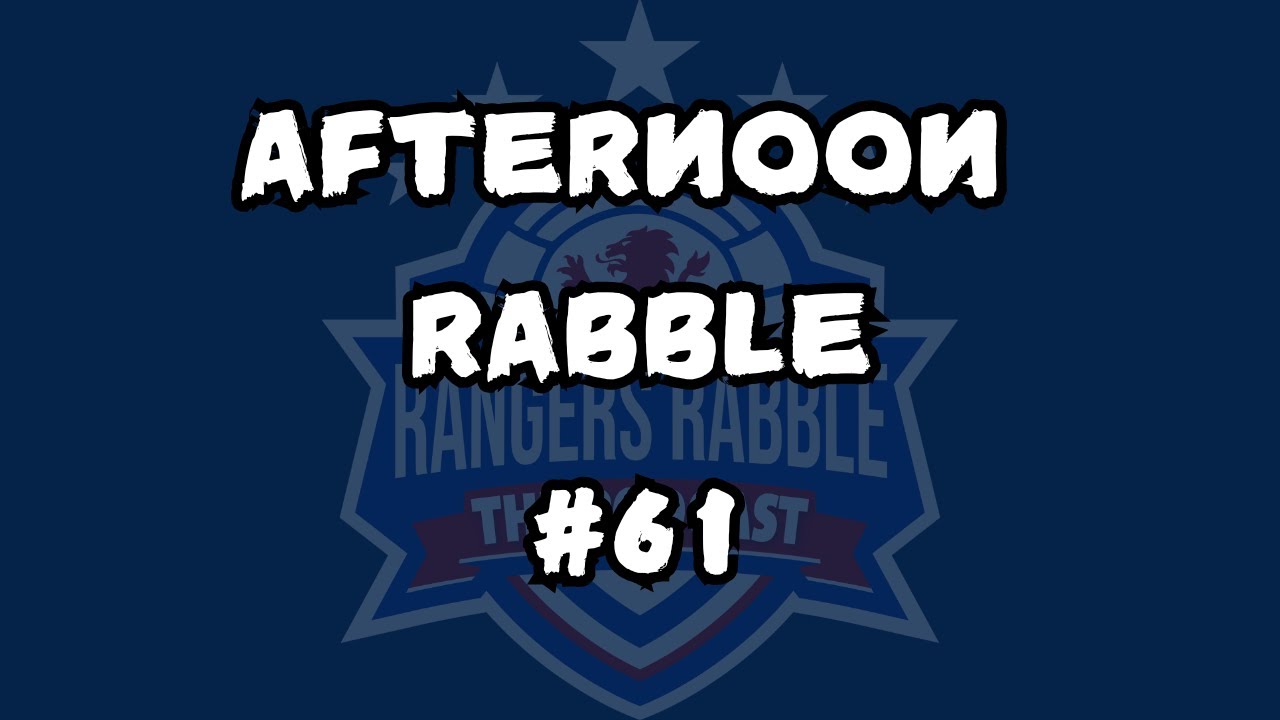Rangers announce new CEO | Afternoon Rabble #61 - Rangers Rabble ...
