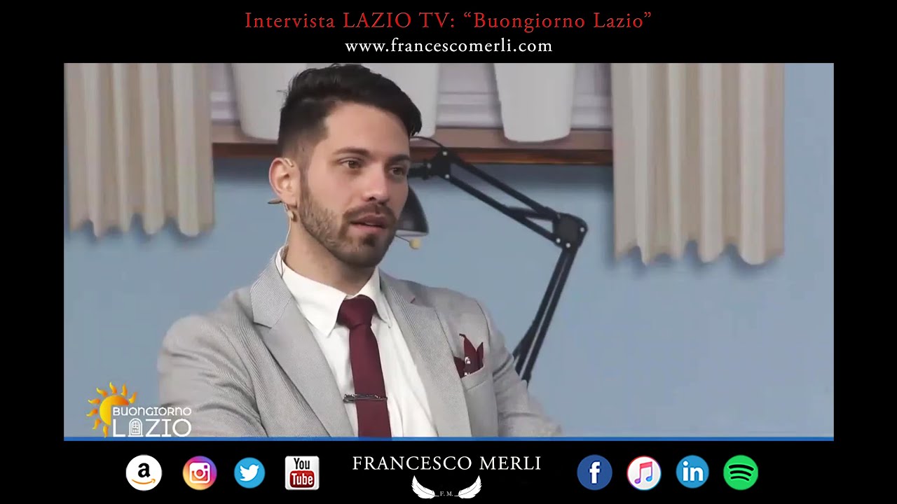 Intervista a Francesco Merli: attore e scrittore - YouTube